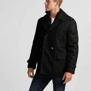 Express | Jackets & Coats | New Express Recycled Wool Water Resistant ...